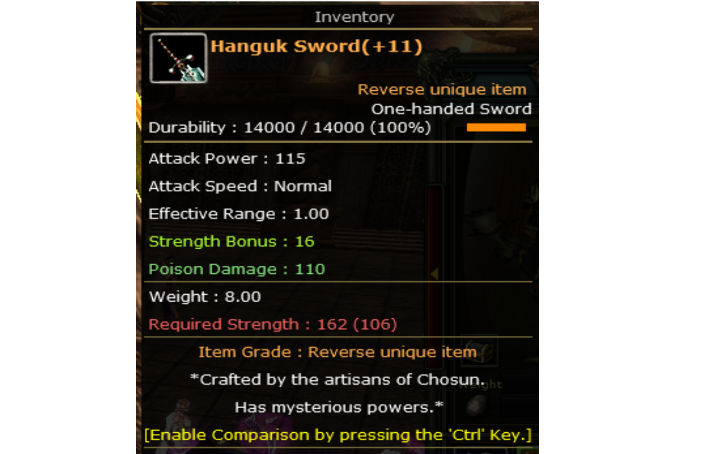 +11 Hanguk Sword Knight Server Dryads-139263