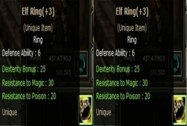 +3 Elf Ring Dual | Knight Server Dryads-68815