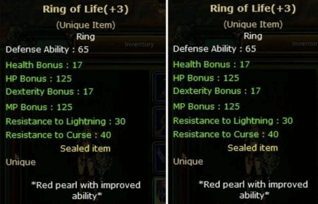 +3 Dual Ring Of Life Rol | Knight Server Oreads-92252