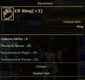 +3 Elf Ring | Knight Server Dryads-62193