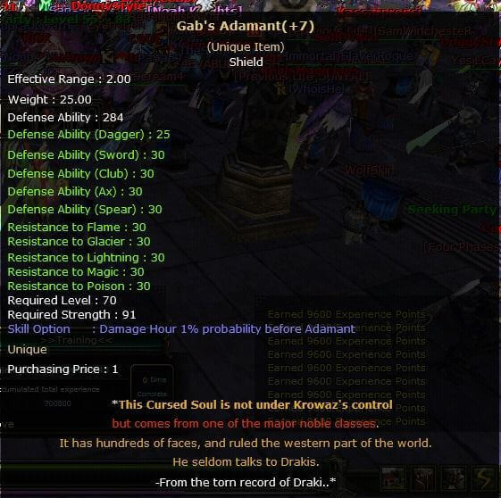 +7 Gabs Adamant No Reb | Knight Server Destan-111232