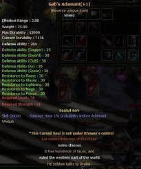 +7 Gab Adamant +1 Reverse | Knight Server Oreads-104196