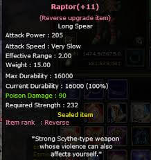 +11 Rebith Raptor | Knight Server Destan-134315