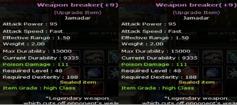 +9 Dual Weapon Breaker Knight Server Destan-87173