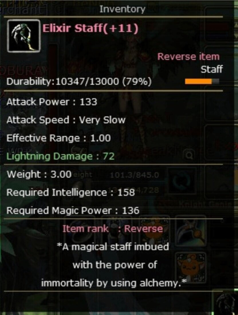 Elixir Staff Rev +11 | Knight Server Destan-94031