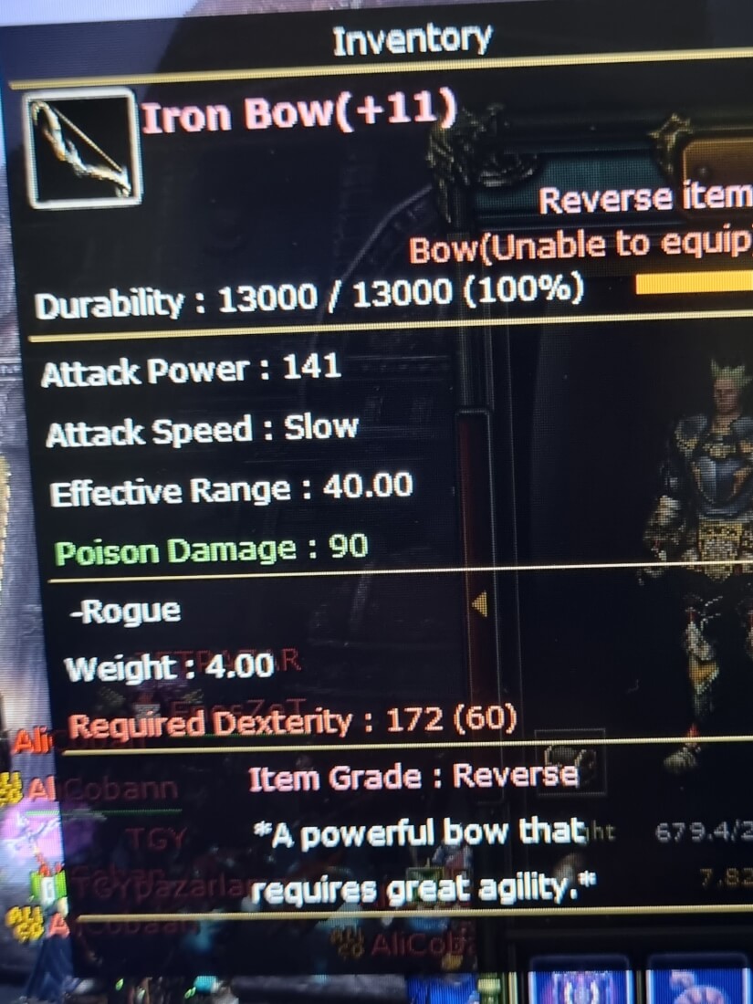 +11 Iron Bow Knight Server Altar-127610