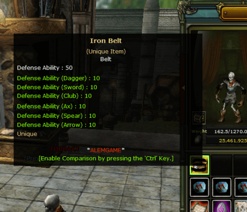 Iron Belt | Knight Server Pandora-108964