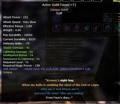 Aztec Gold Faun Knight Server Destan-683