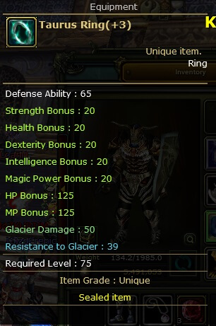 +3 Taurus Ring | Knight Server Oreads-40336