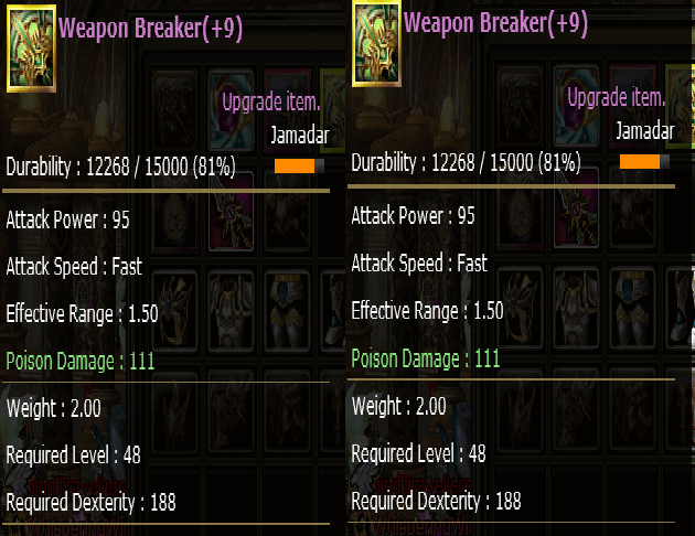 Dual Wb +9 - Weapon Breaker +9 Knight Server Diez-98326
