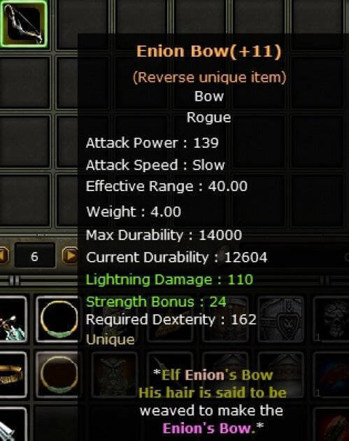 Enion Bow 11 Knight Server Oreads-119793