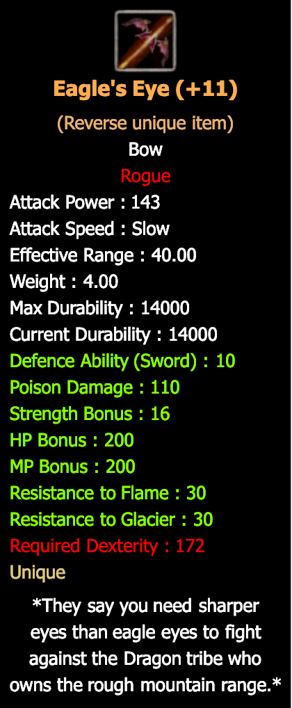 Eagles Eye Reb +11 | Knight Server Dryads-42751