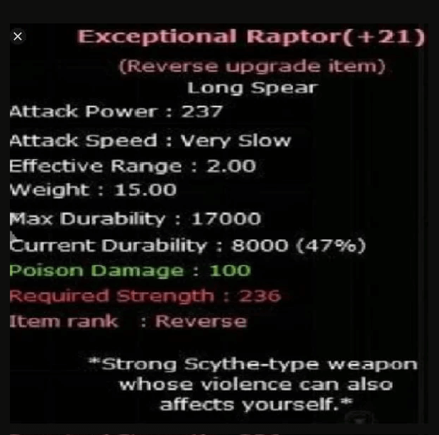 +21 Exp Raptor | Knight Server Oreads-43142