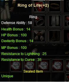 Ring Of Life | Knight Server Destan-43458
