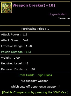 Weapon Breaker 10 Wb | Knight Server Destan-47138