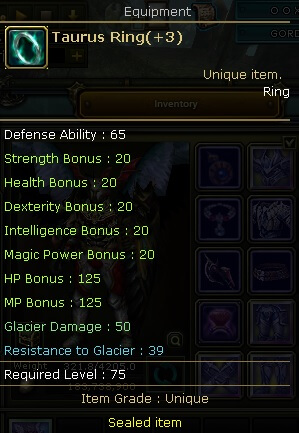 +3 Taurus Ring | Knight Server Oreads-51317