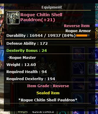 +21 Rogue Shell Gogusluk | Knight Server Oreads-52847