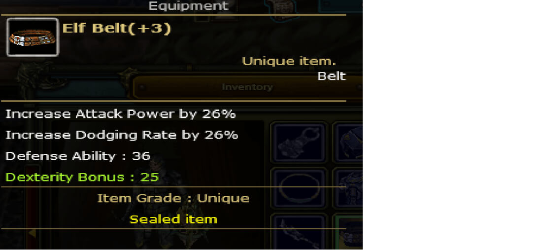 +3 Elf Belt | Knight Server Minark-106582