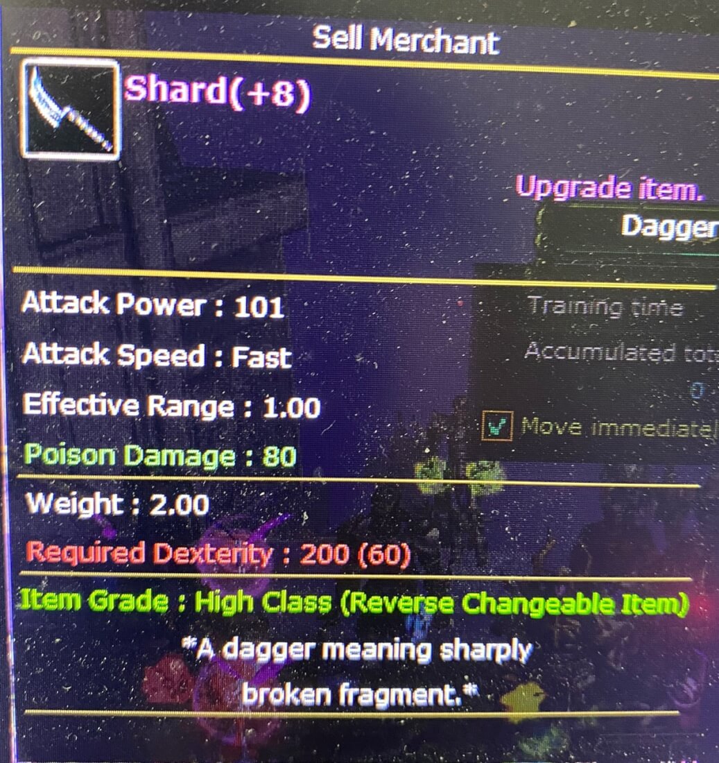 Shard +8 Knight Server Pandora-119702