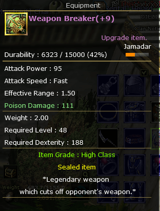 +9 Wb (weapon Breaker) Knight Server Ares-79806