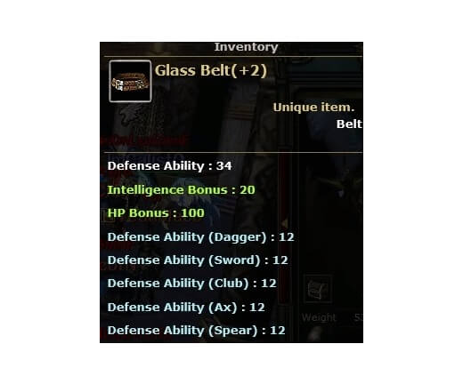 +2 Glass Belt 34def 12 Anti | Knight Server Dryads-76471