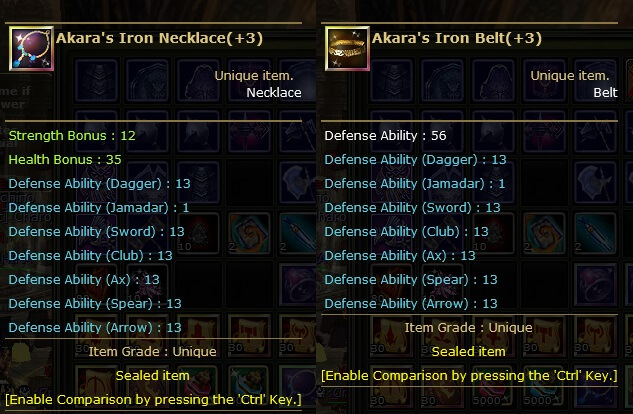 Akara Iron Set +3 | Knight Server Oreads-103493