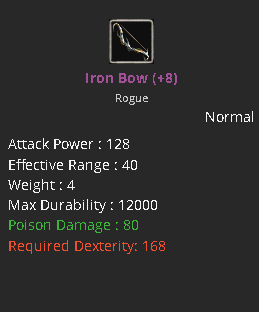 +8 Iron Bow | Knight Server Zero-117192