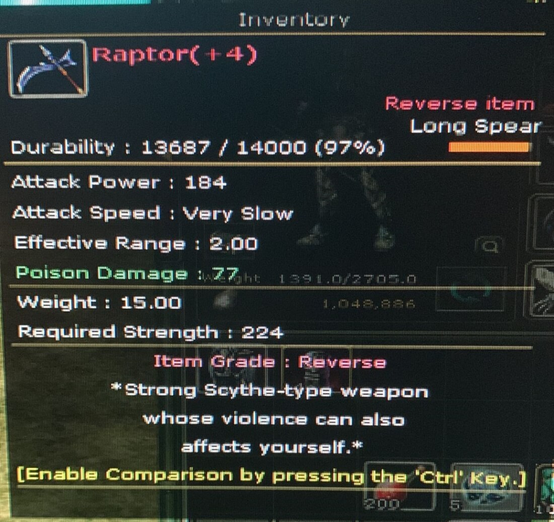 Rebirth +4 Raptor Knight Server Zero-115242