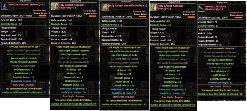 Holy Rogue Buglu Set | Knight Server Destan-134686