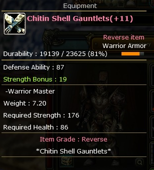 +9 Chitin Shell Kolluk Knight Server Destan-141463