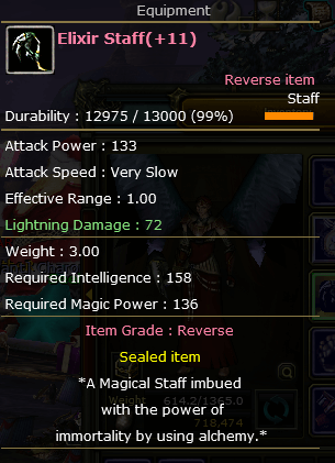 +11 Elixir Staf | Knight Server Dryads-127870