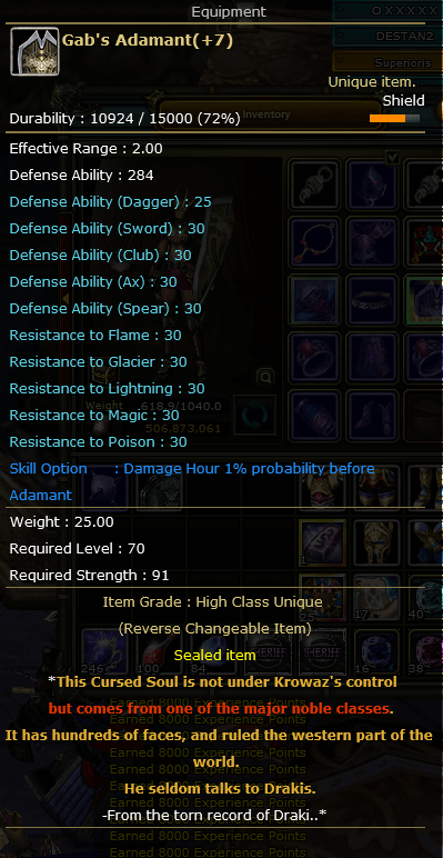 +7 Gab's Adamant | Knight Server Destan-61267