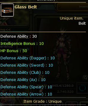 Glass Belt | Knight Server Destan-74390