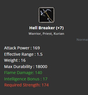 Hell Breaker +7 Knight Server Zero-116343