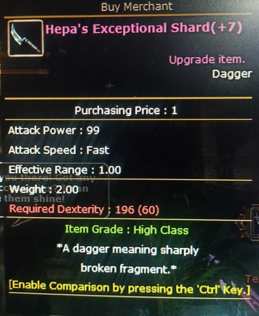 Hepa Exp Shard +7 | Knight Server Felis-110736