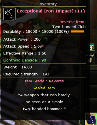 Exceptional Iron Impact | Knight Server Dryads-66567