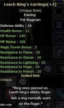 Leech King Lkp +3 Knight Server Destan-117047