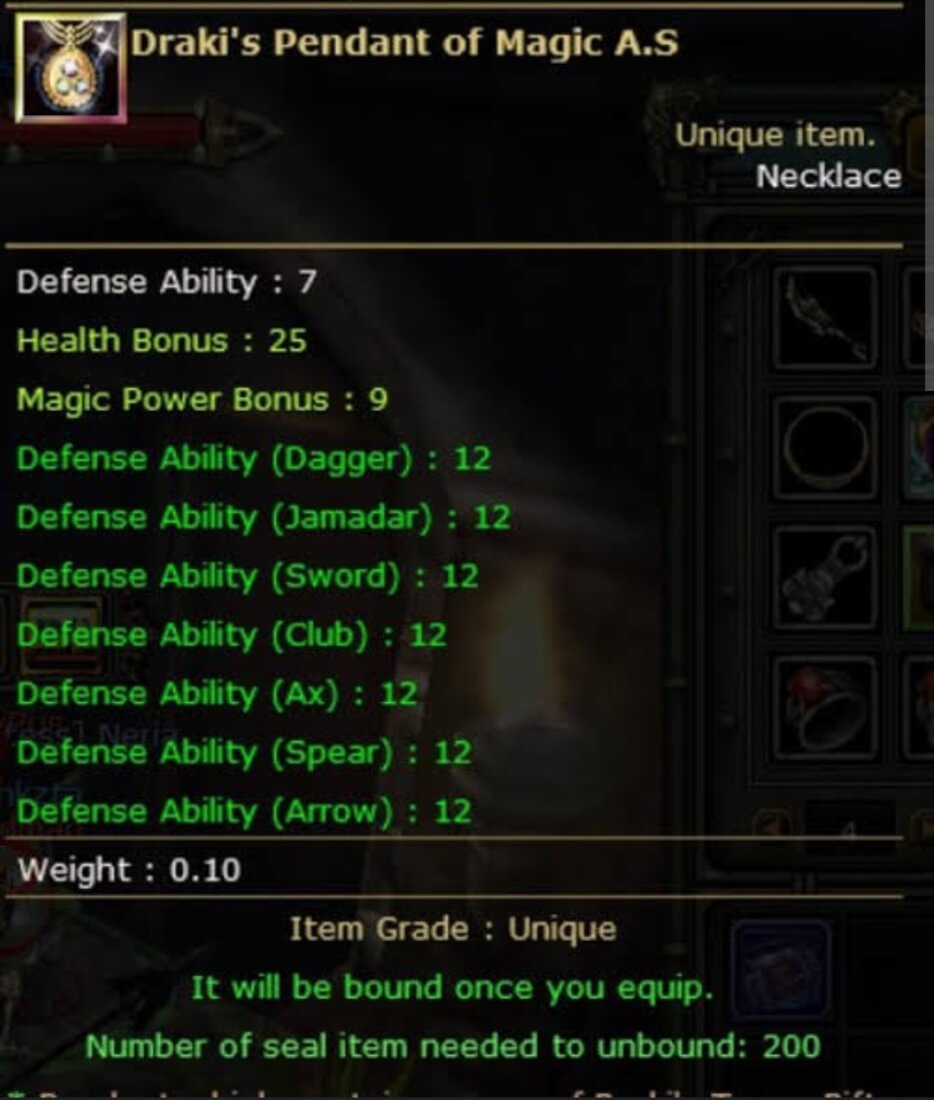 Draki Magic As | Knight Server Dryads-103719