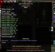 Gab's Adamant +7 | Knight Server Destan-84120
