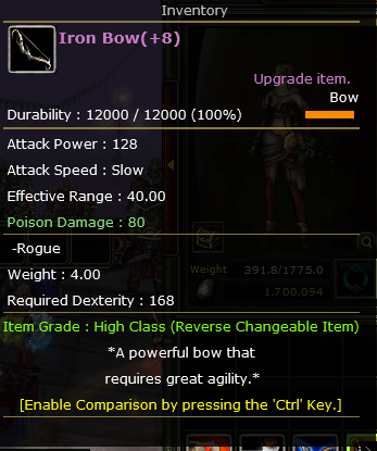 +8 Iron Bow Knight Server Felis-111504