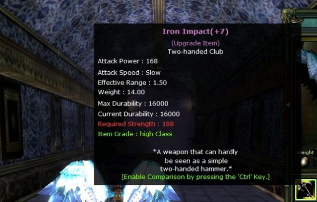Agartha Hemen Teslim Iron Impact +7 No Reb Knight Server Agartha-111385
