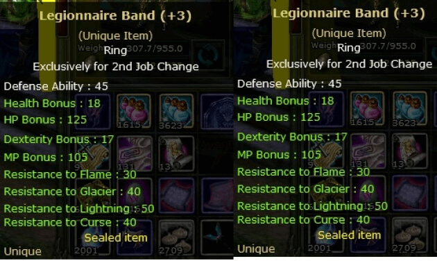 Legionnaire Band +3 | Knight Server Oreads-119417