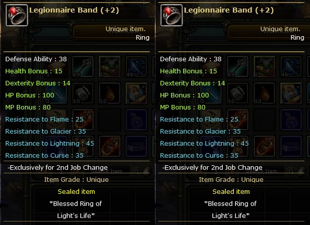 +2 Dual Legionnaire Band | Knight Server Destan-115260
