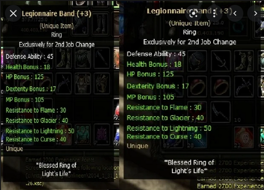 +3 Dual Legionnaire Band | Knight Server Destan-82230
