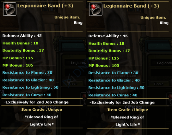 Legionnaire Band +3 Dual - Dual +3 Lego | Knight Server Minark-112889