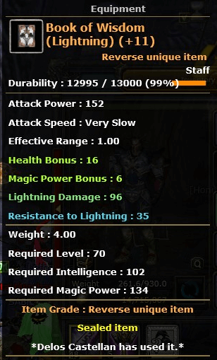 Reb. +11 Lr Book Staff Knight Server Minark-62752