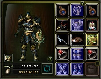 Mythril +5 Reb Set | Knight Server Dryads-104126