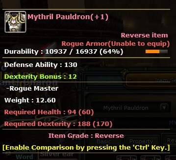 Mythril Set 7 | Knight Server Minark-104232