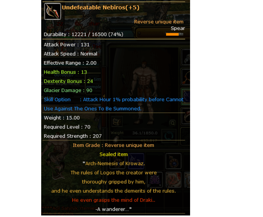 Nebiros Undef +5reb | Knight Server Oreads-123082