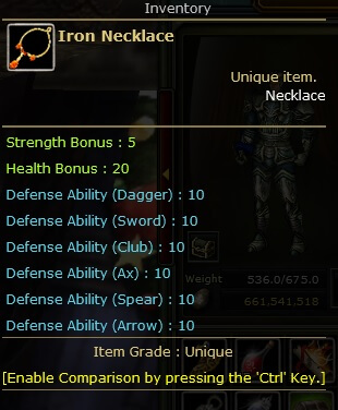 +0 Iron Neck Knight Server Zero-127872